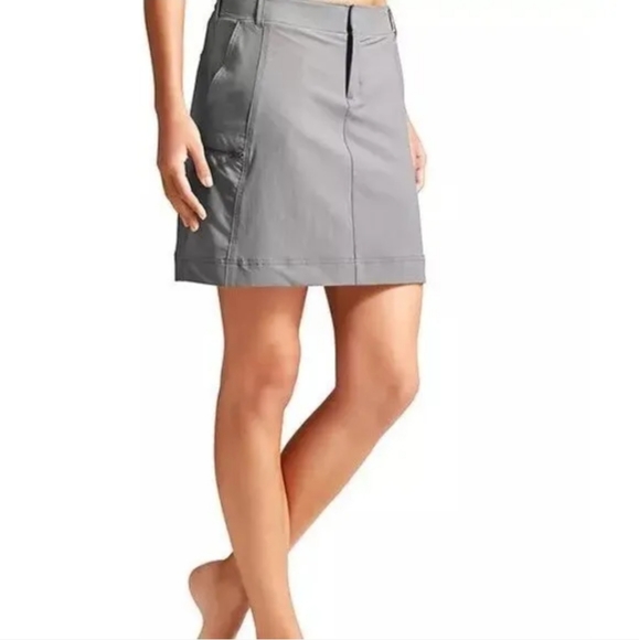 Athleta | Shorts | Athleta Womens Palisade Gray Skort Size 6 Athletic ...